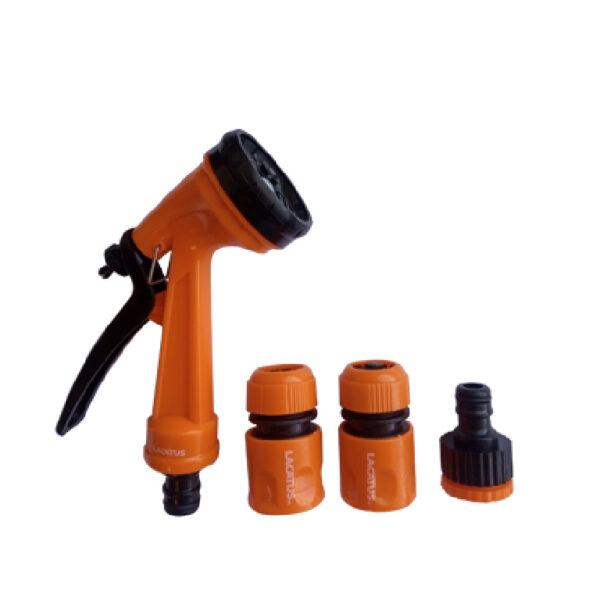 Lanza de Riego tipo Pistola + Accesorios Lacatus – Herracar